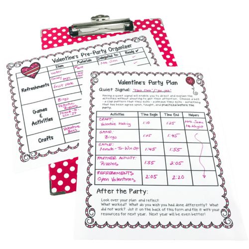 3 Tips for a Stress-Free Valentine's Party - Primary Flourish