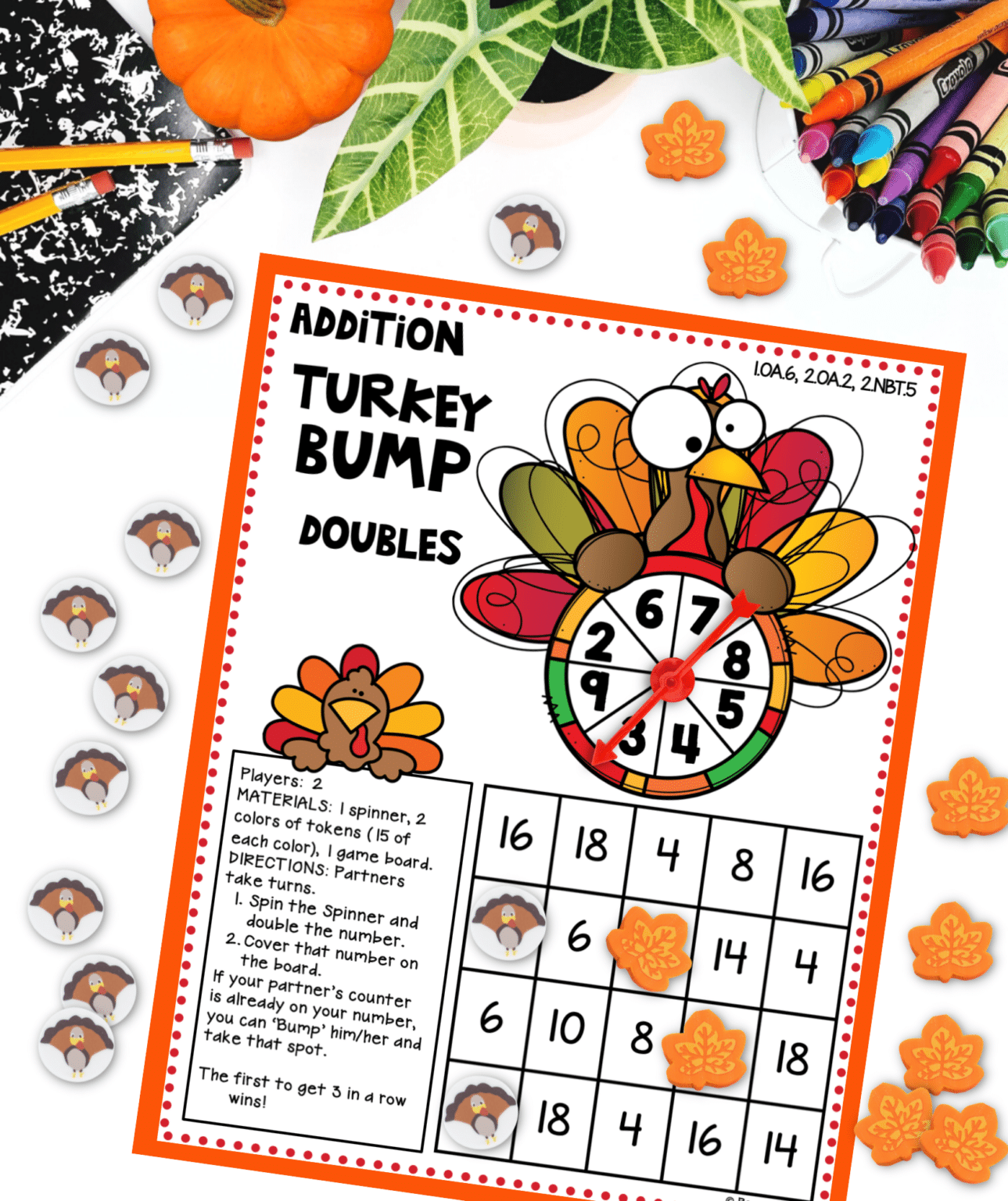 A Turkey for Thanksgiving - Primary Flourish