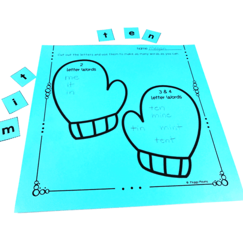 The Missing Mitten Mystery - Primary Flourish