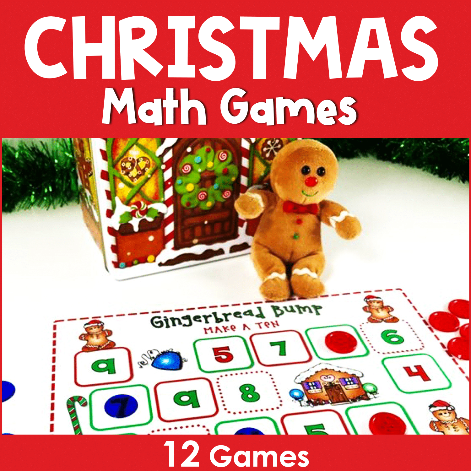 Christmas Math Games - Primary Flourish