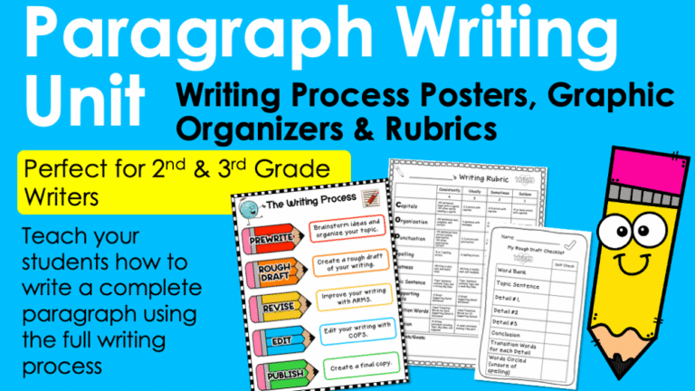 Teaching the Writing Process in 2nd and 3rd Grade
